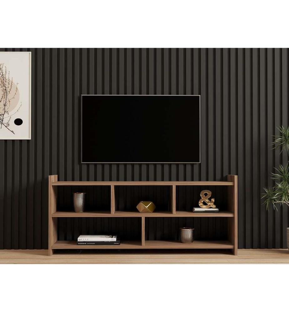 Homitis TV Stand, Atlantic Pine, 100% Melamine C… | DeinDeal