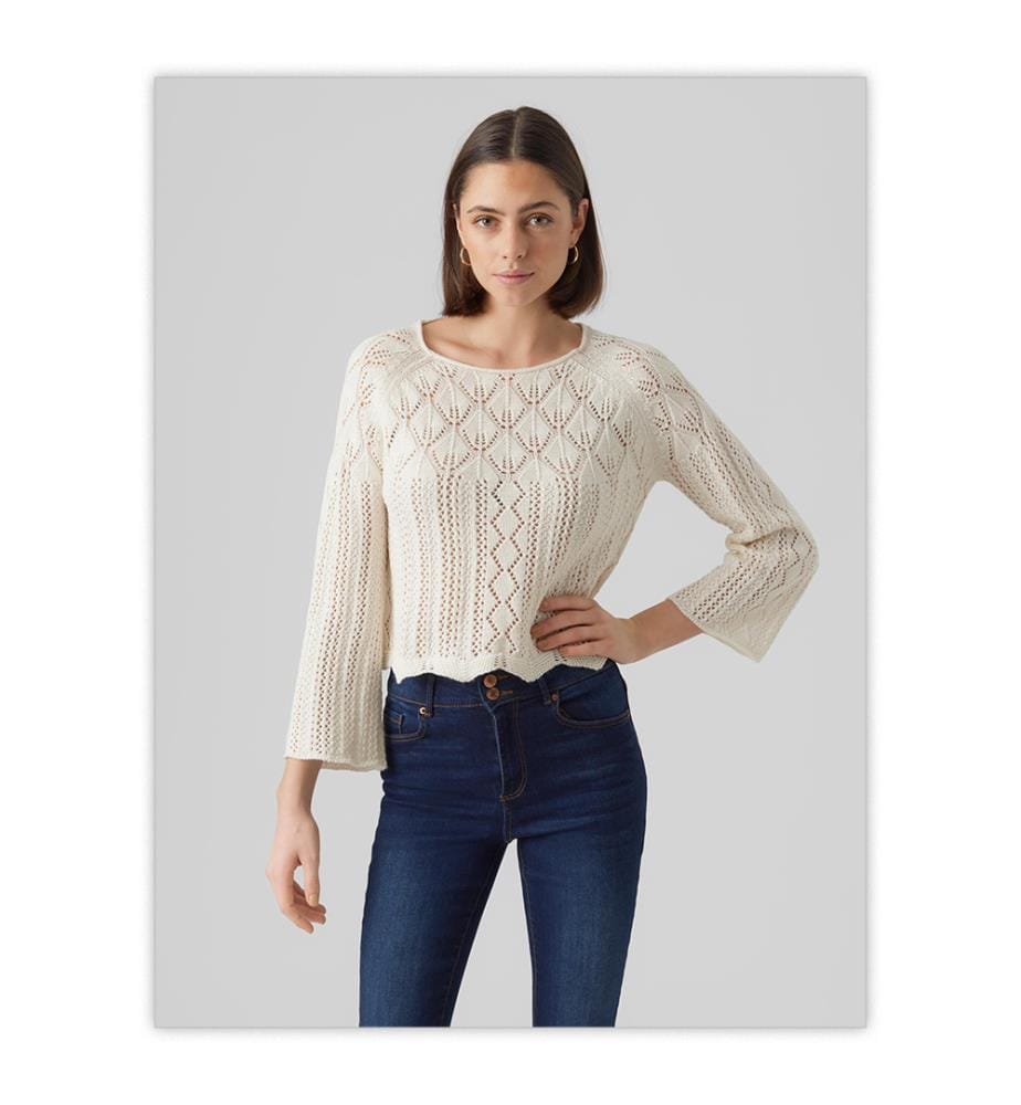 Maglione lavorato a maglia - Grigio Vero Moda | DeinDeal