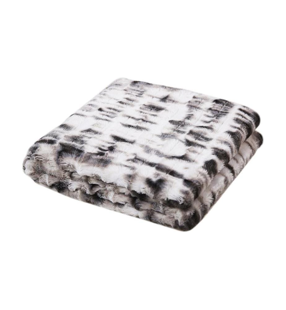 Pelzimitatplaid Opulence Ombre 140 x 200 cm - We… | DeinDeal