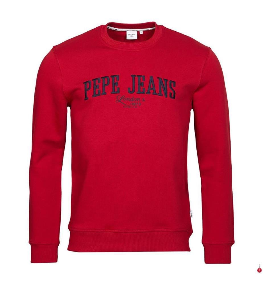 Felpa Logo Regular Fit - Rosso Pepe Jeans London | DeinDeal