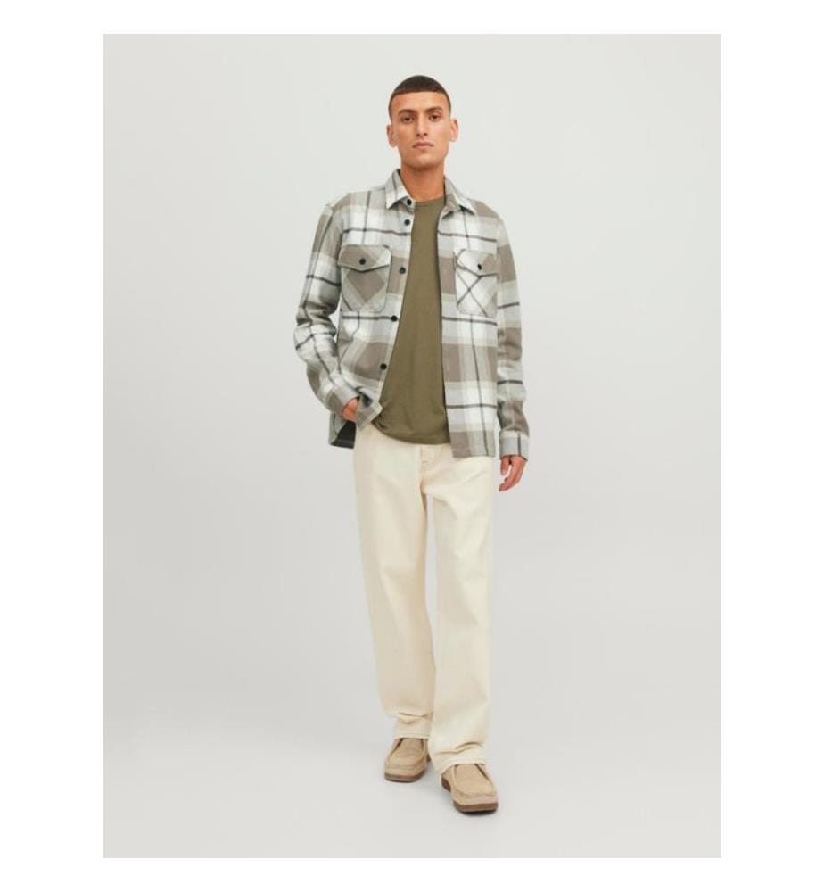 Camicia a quadri Comfort Fit - Grigio e bianco J… | DeinDeal