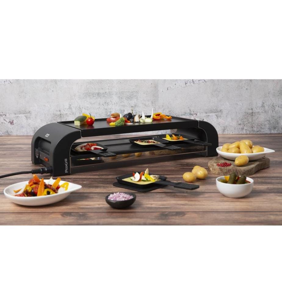 Stockli Raclette machine For8, Anthracite | DeinDeal
