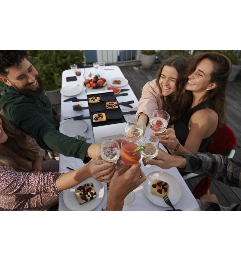 Stockli Raclette machine For8, White | DeinDeal