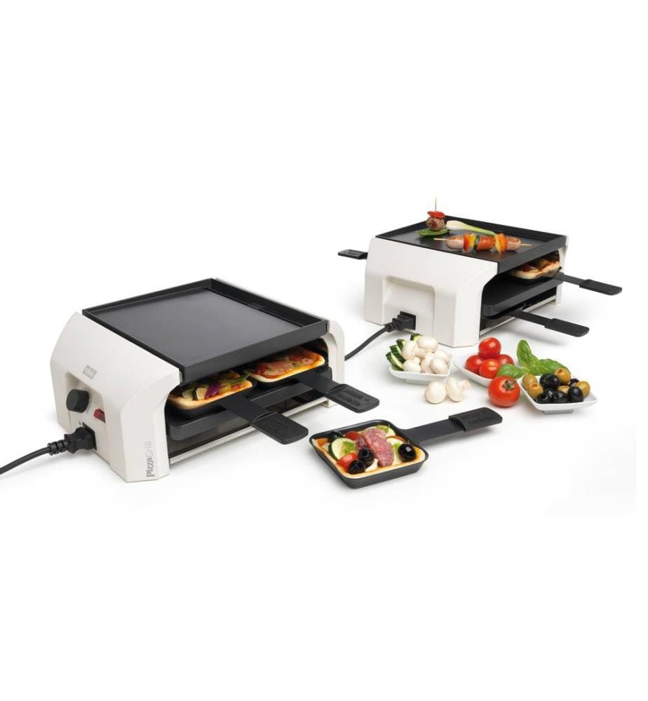 Stockli Four4 Raclette Set, White | DeinDeal