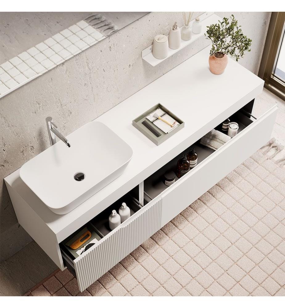 TFT Bathroom Vanity 7 Pieces Zip - Multicolor | DeinDeal