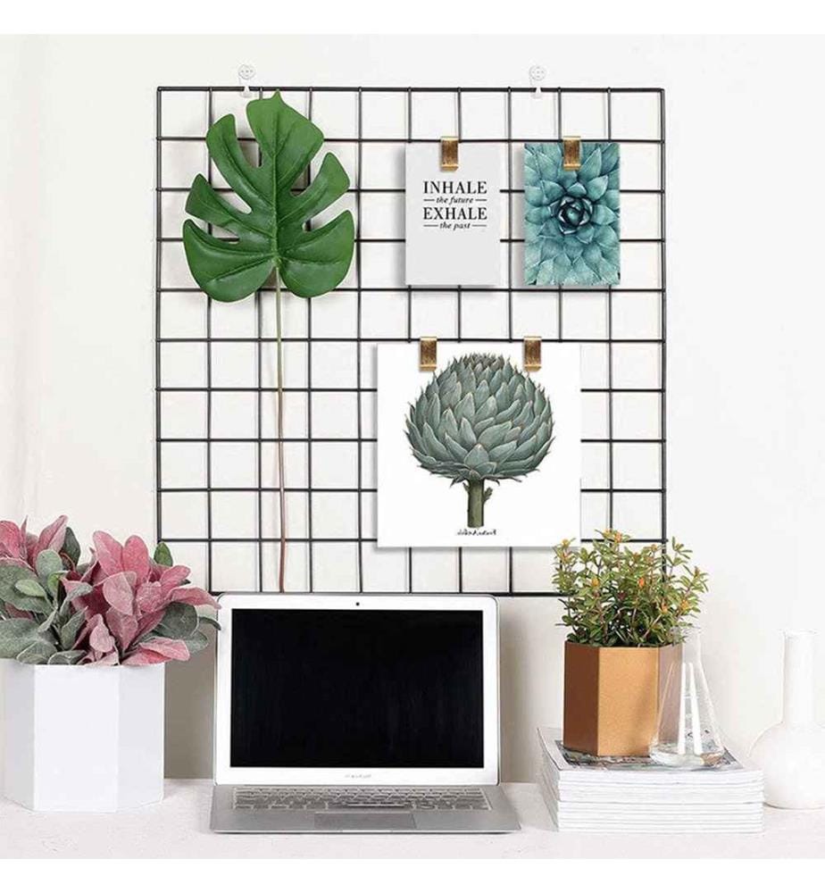 Wallity Decorative Metal Wall Accessory, Black, … | DeinDeal