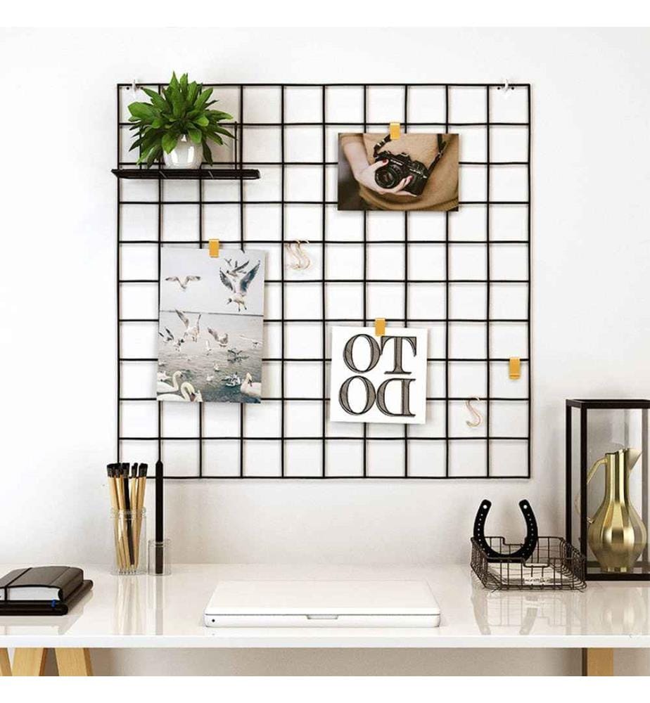 Wallity Decorative Metal Wall Accessory, Black, … | DeinDeal