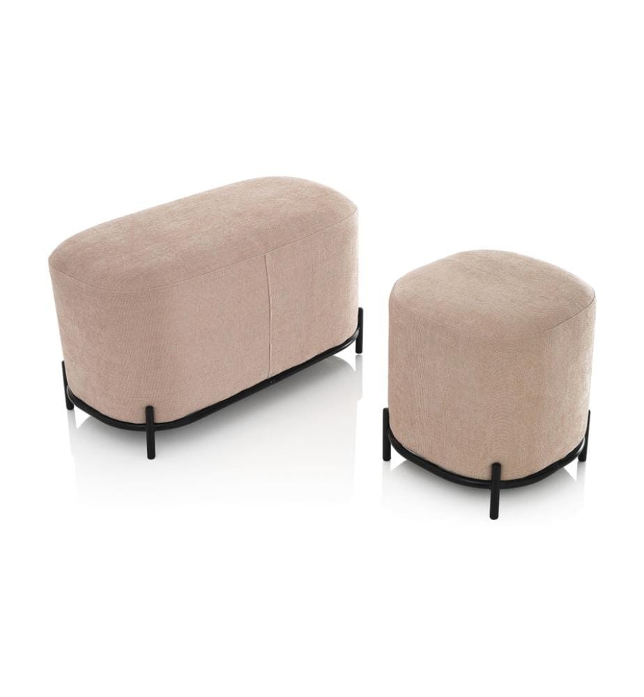 TFT Vanity bench 82 x 42 x 45 cm - Pink | DeinDeal