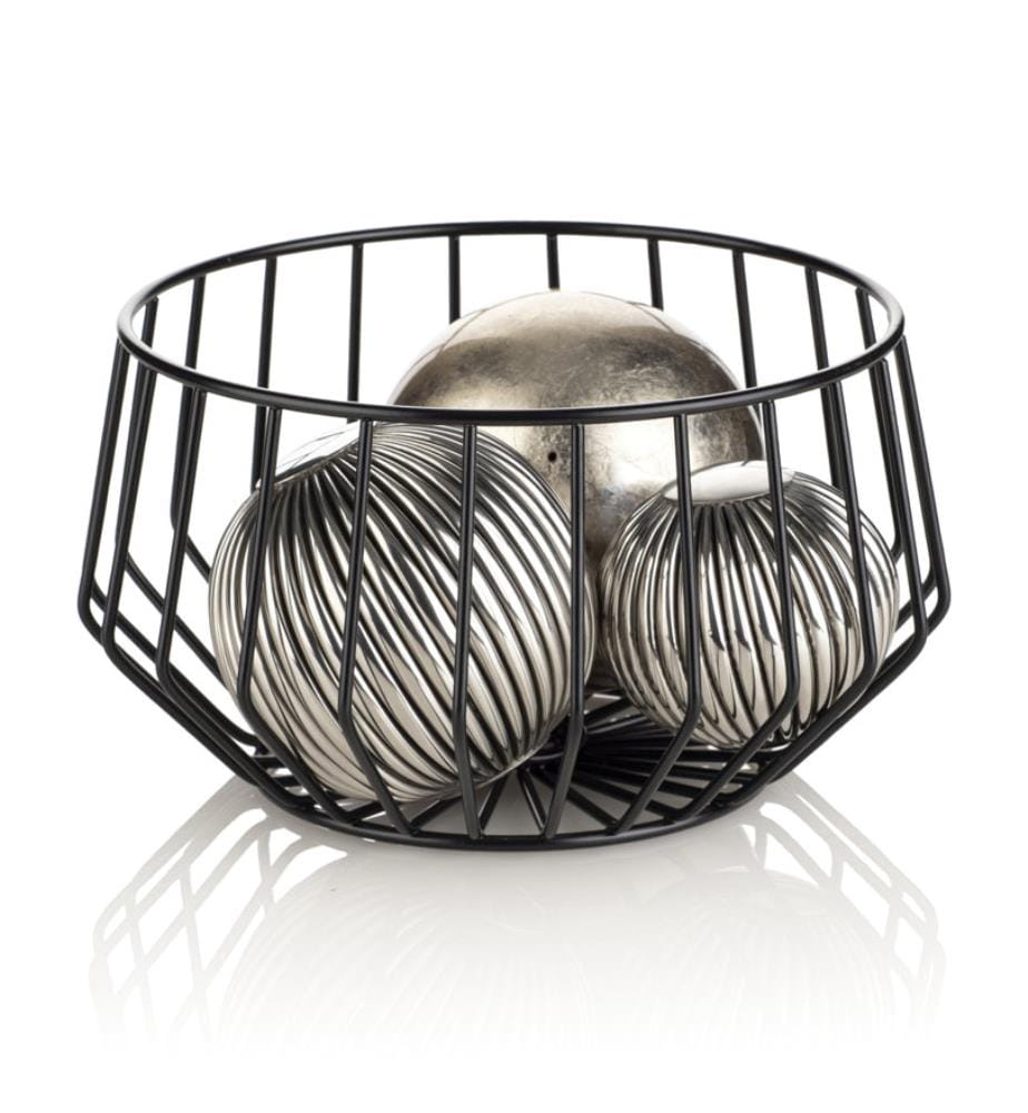 TFT Kai fruit bowl 27 x 27 x 14 cm - Black | DeinDeal