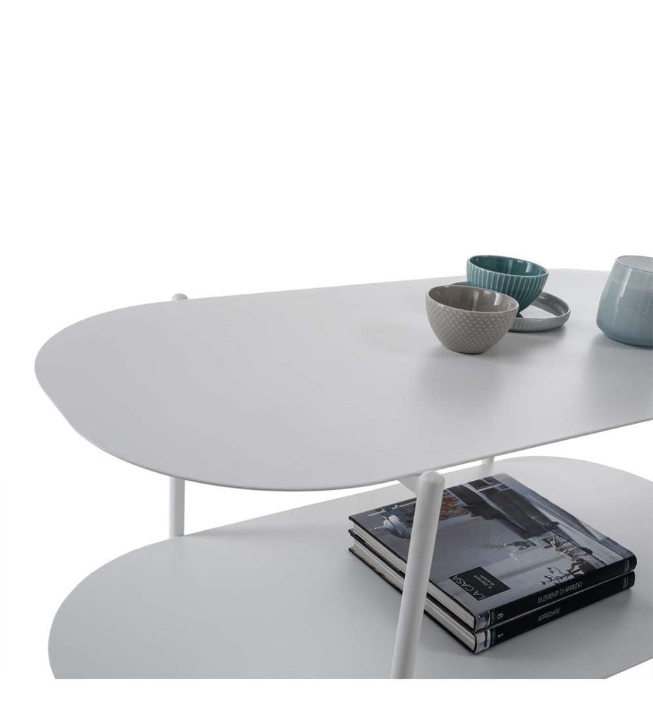 TFT Leo coffee table 100 x 50 x 45 cm - White | DeinDeal