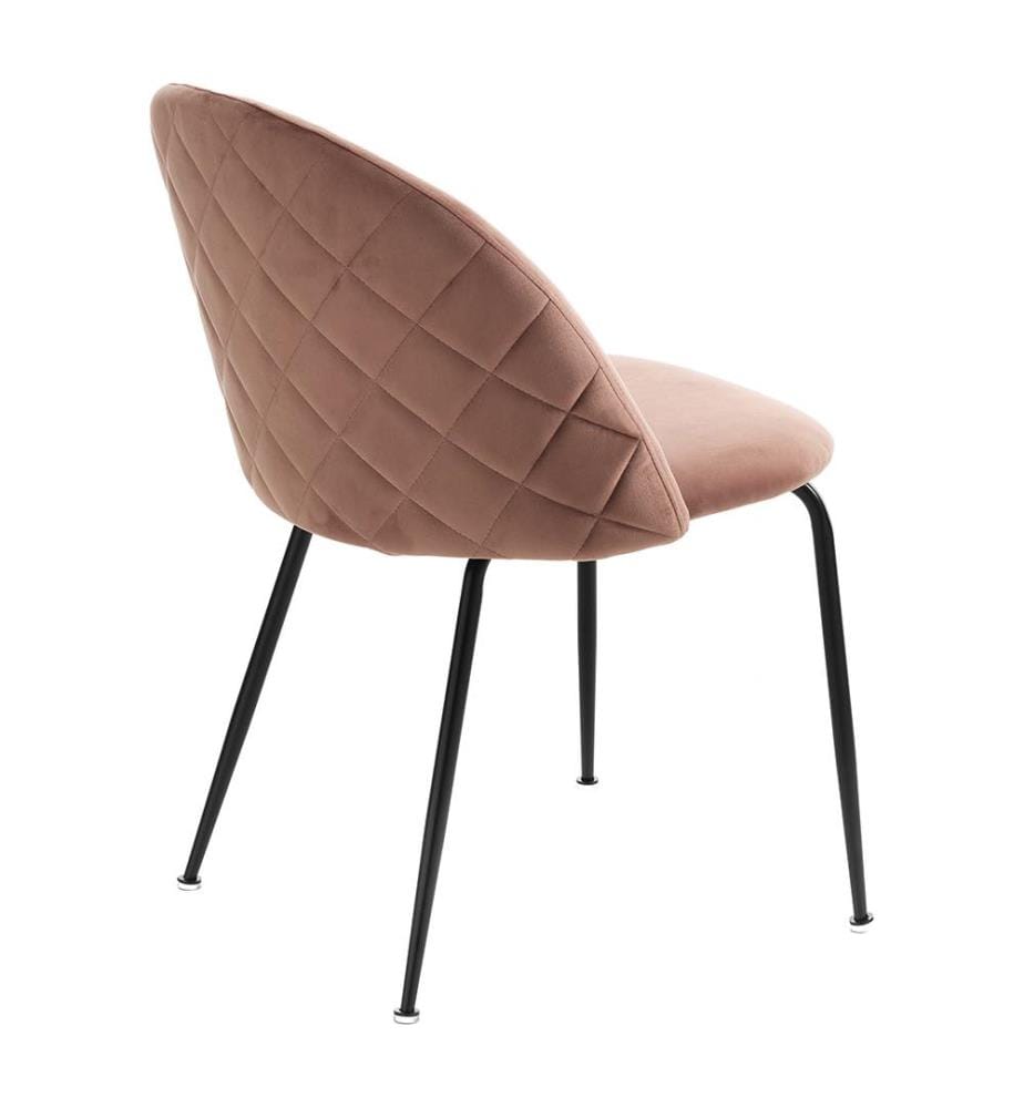 Tomasucci Set of 4 Selly Chairs - Pink | DeinDeal