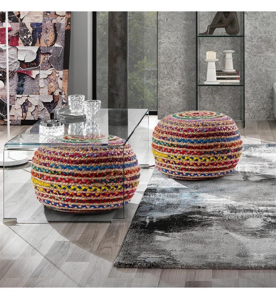 Tomasucci Pouf Rainbow - Multicolor | DeinDeal