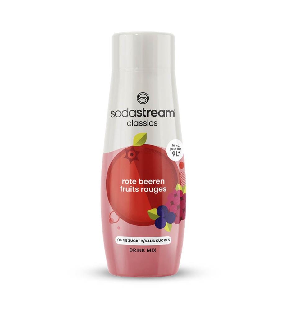SodaStream Syrup Red Berry, Zero Sugar - 440 ml | DeinDeal