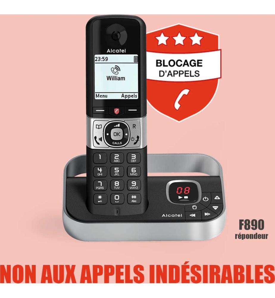 Alcatel Wireless ALCATEL - Model : F890VOICENOIR | DeinDeal