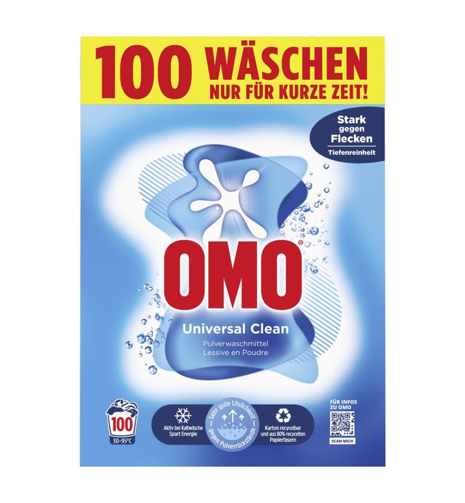 Omo Detergent Regular 100WG - 6.5kg | DeinDeal