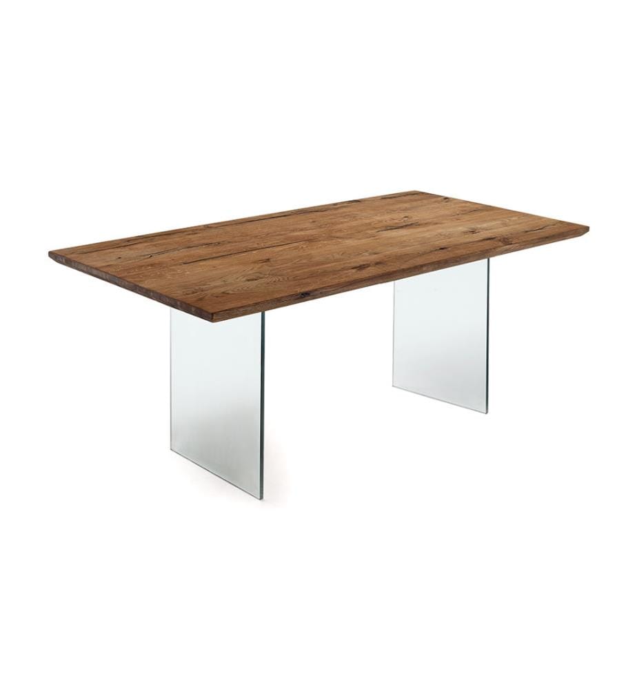 Tomasucci Float table - Brown and Transparent | DeinDeal