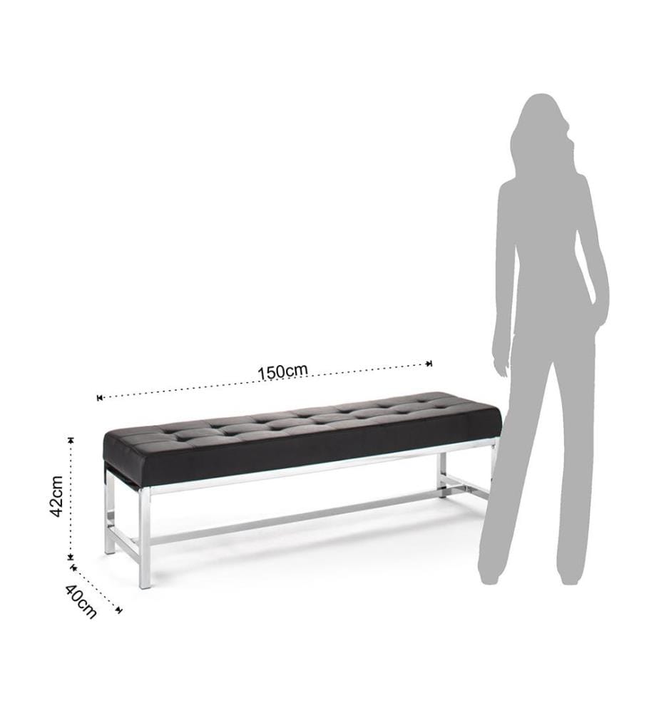 Tomasucci Bench Lady - Gold and black | DeinDeal