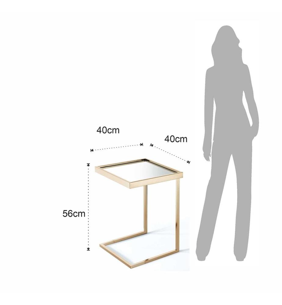 Tomasucci Tati side table - Gold | DeinDeal