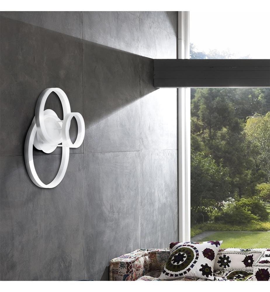 Tomasucci Led Ceilling Lamp Rings - White | DeinDeal