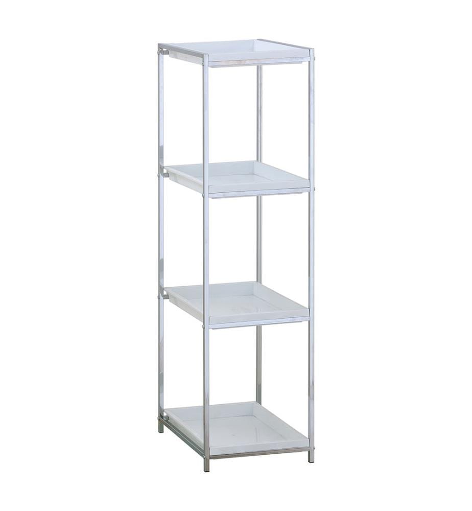 Tomasucci Vigio Big Shelf - Silver and White | DeinDeal