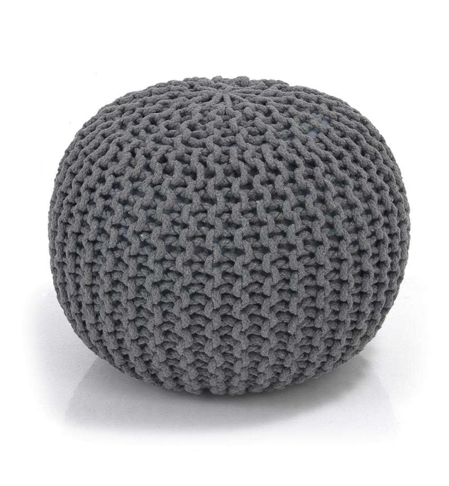 Tomasucci Pouf Posh Light - Grey | DeinDeal