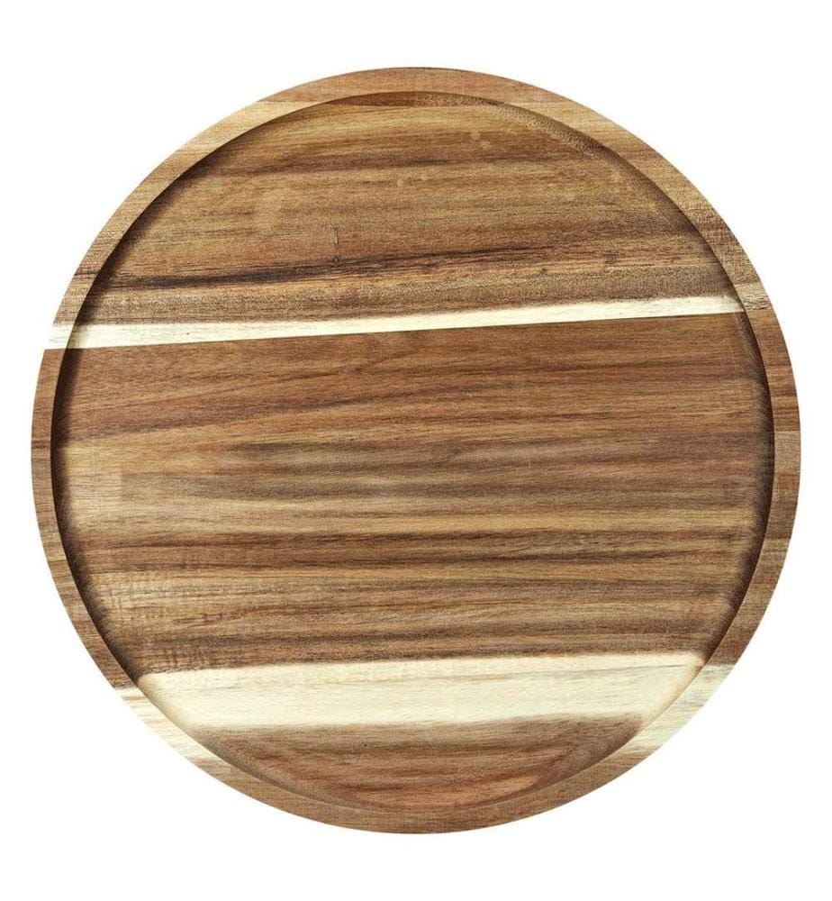 Acacia Plate Mat 32cm - Brown | DeinDeal