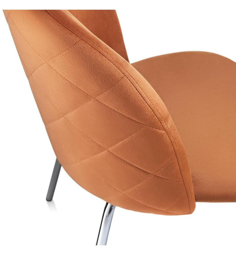 TFT Set of 2 Joy Chairs 45 x 47.5 x 85 cm - Oran… | DeinDeal