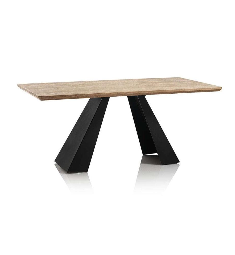 TFT Lemn table 180 x 90 x 78 cm - Oak | DeinDeal