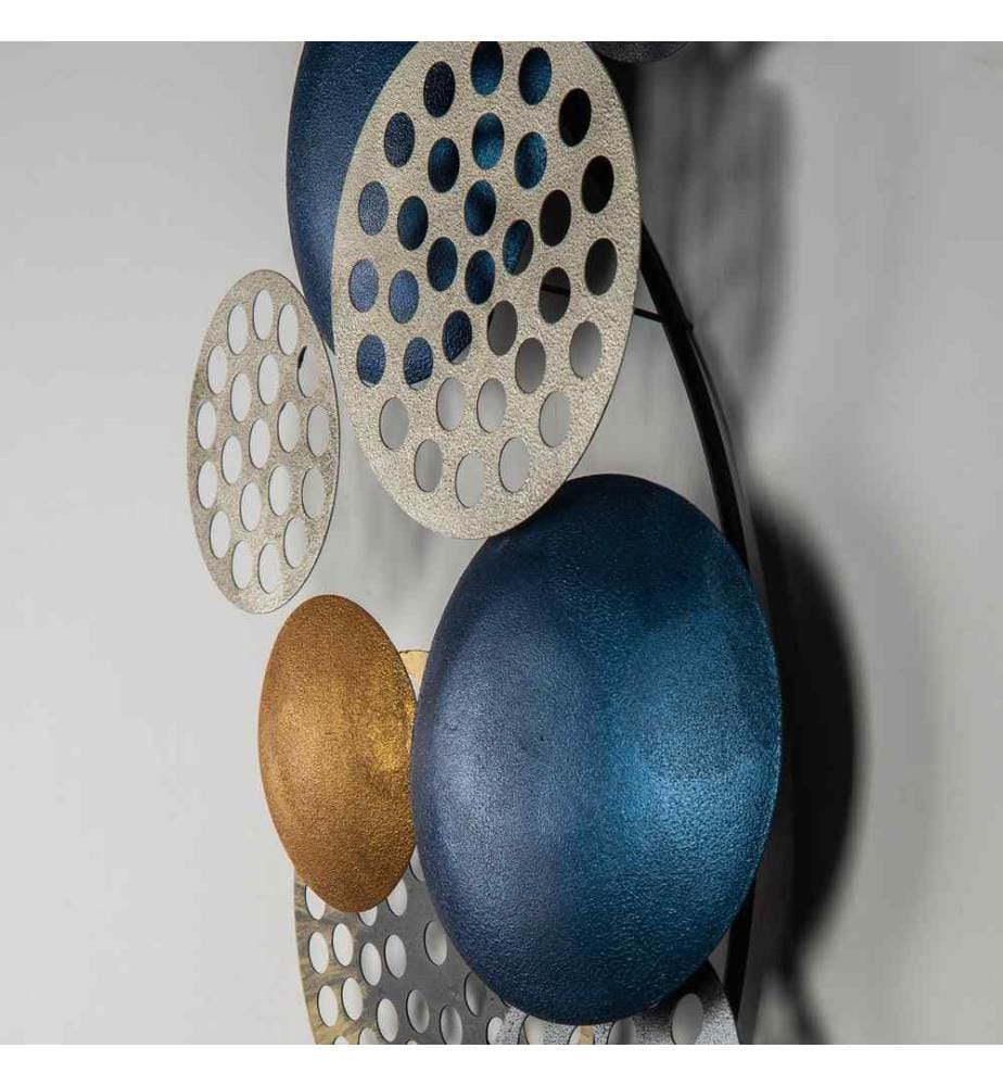 Wallity Decorative Metal Wall Accessory, Multico… | DeinDeal