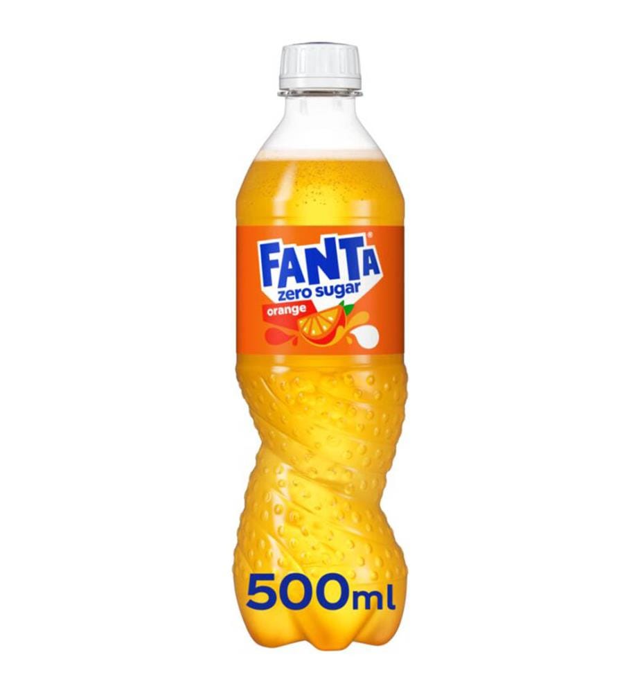 Fanta 4 x 6 Fanta Orange Zero, Pet - 500 ml | DeinDeal