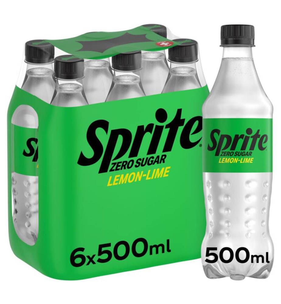 Sprite 4 x 6 Sprite Zero, Pet - 500 ml | DeinDeal