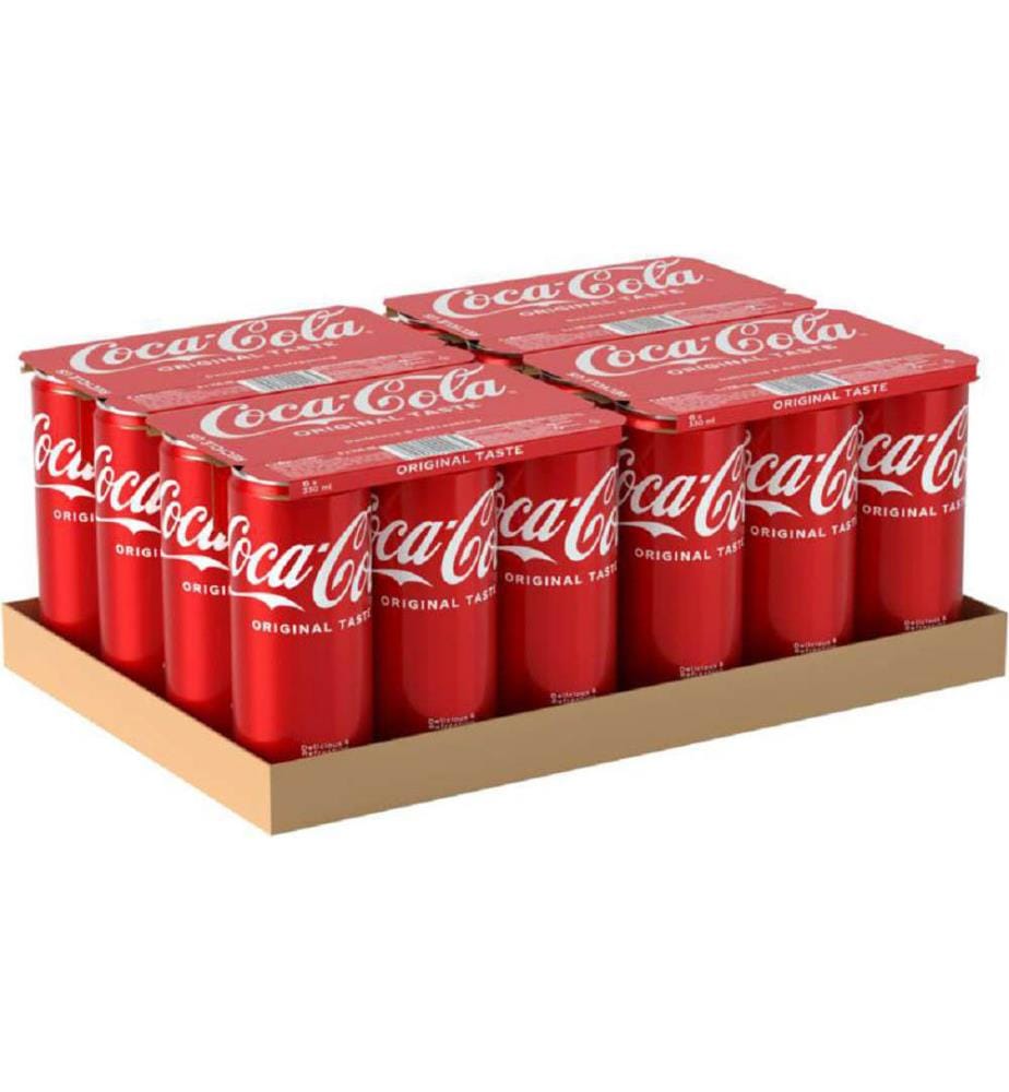 24x Coca Cola, Cans - 330 ml Coca Cola | DeinDeal