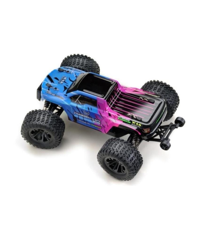 ABSIMA - Monster Truck MINI AMT 4WD Blau/Pink, R… | DeinDeal