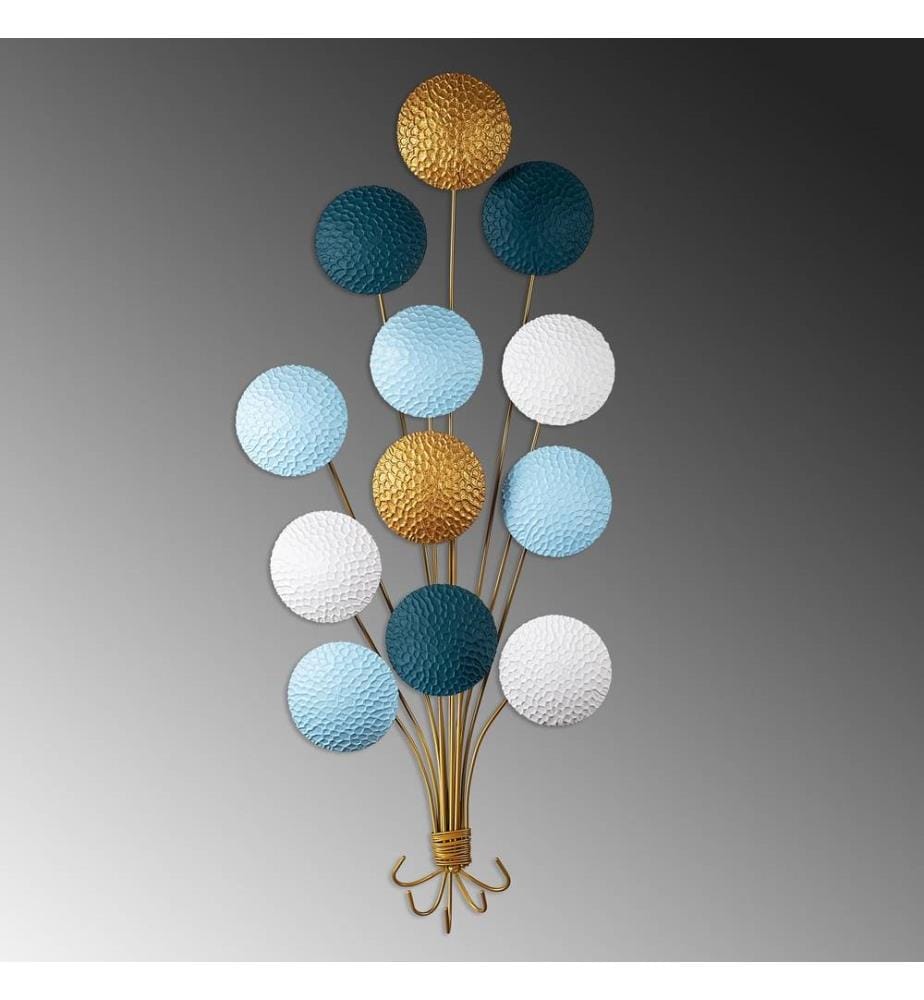 Wallity Decorative Metal Wall Accessory, Multico… | DeinDeal