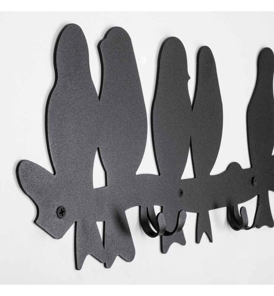 Wallity Metal Wall Hook, Black, 100% Metal | DeinDeal