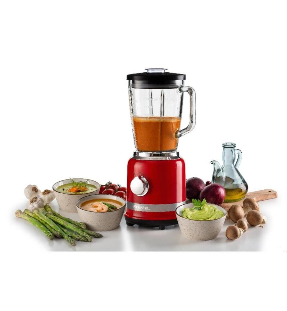 Ariete Blender - Moderna - Red 1.5L, 4 levels + … | DeinDeal