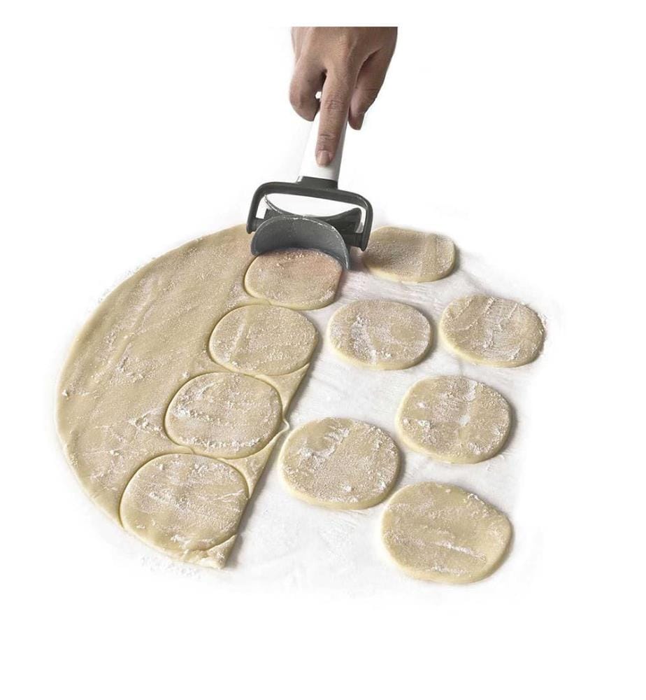 Teigschneider Rund - Weiss und Grau | DeinDeal