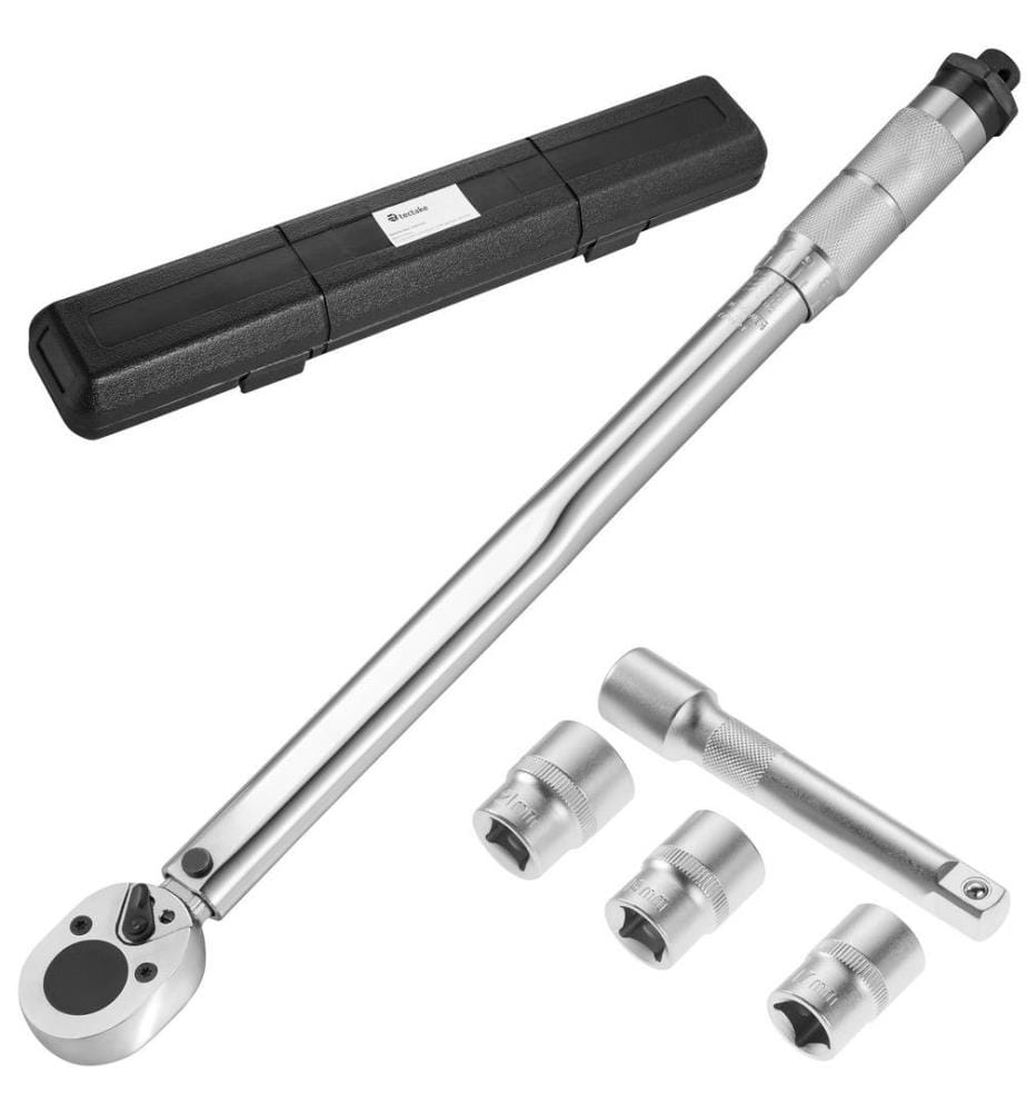 TecTake Torque Wrench Set - 5-piece, 125 mm exte… | DeinDeal