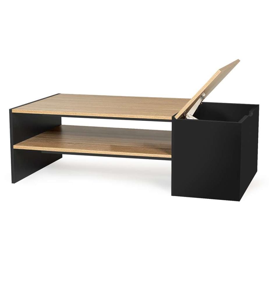 Idomya Zoé Coffee Table 110 x 60 x 36 cm - Wood … | DeinDeal