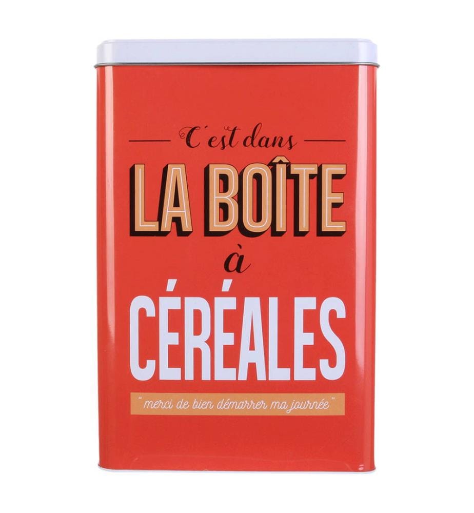Boîte De Conservation Ma Boîte à Cereales - Red … | DeinDeal