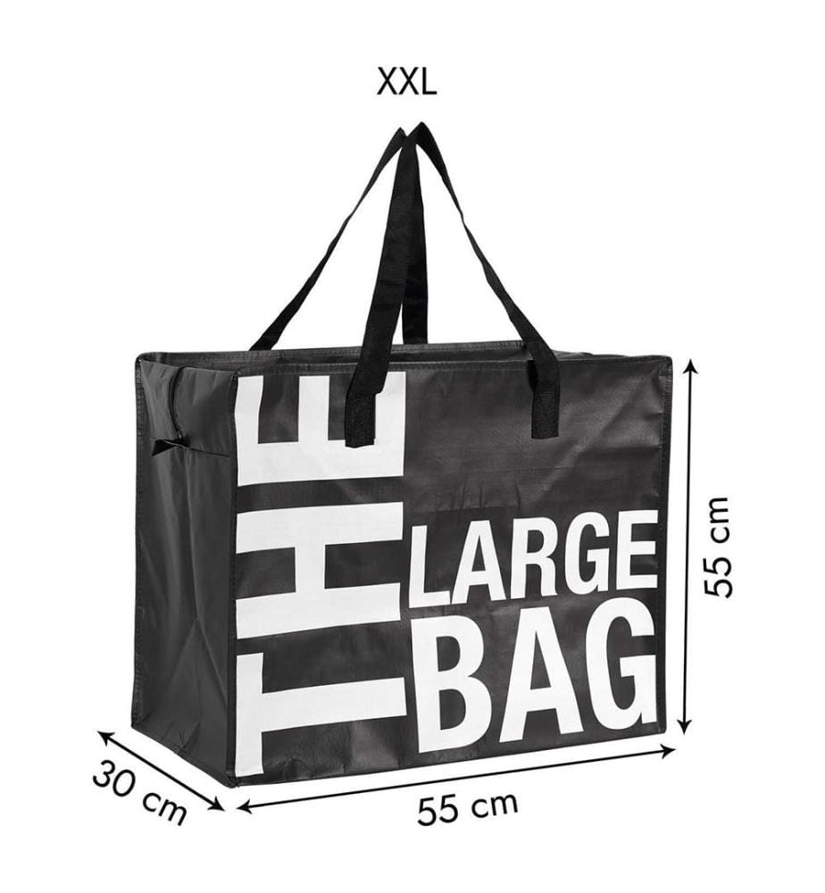 Set of 2 Multipurpose Bag L 55x55x30 cm M24 - Bl… | DeinDeal