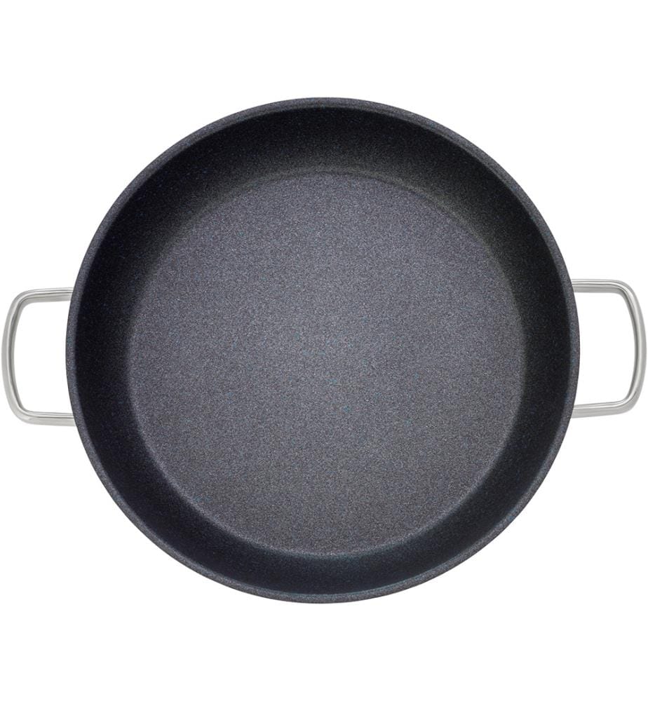 32cm Frying Pan - Black and Silver | DeinDeal