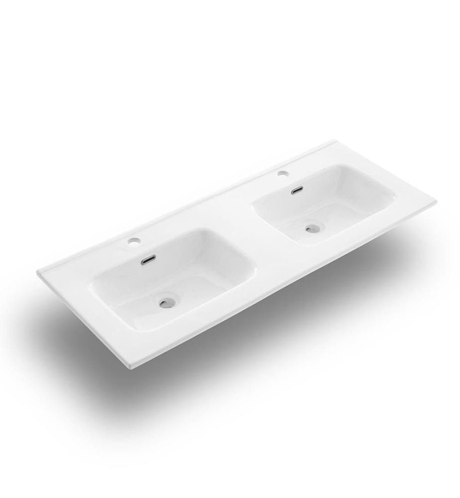 TFT Double Washbasin Vanity 6 Pieces Titan - Oak | DeinDeal