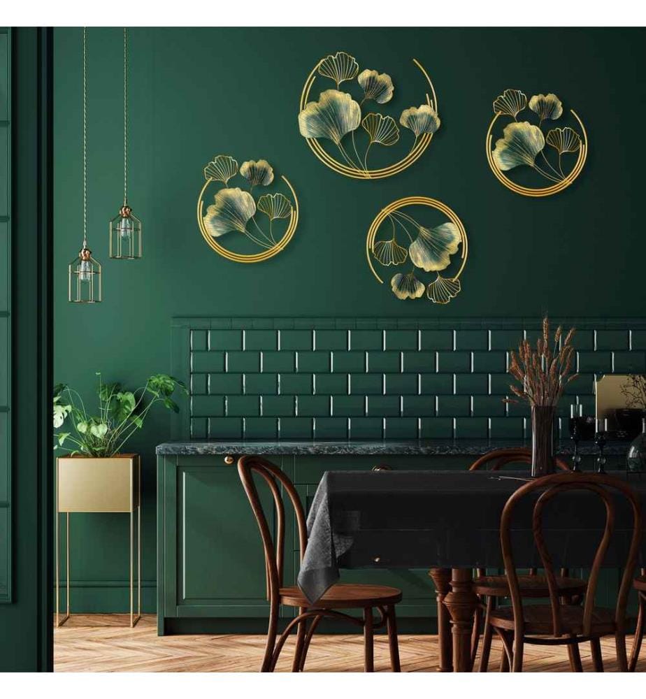 Wallxpert Decorative Metal Wall Accessory, Green… | DeinDeal