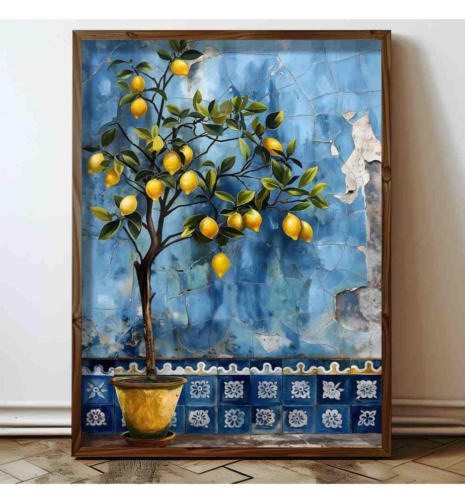 Wallxpert Decorative Framed MDF Painting, Multic… | DeinDeal
