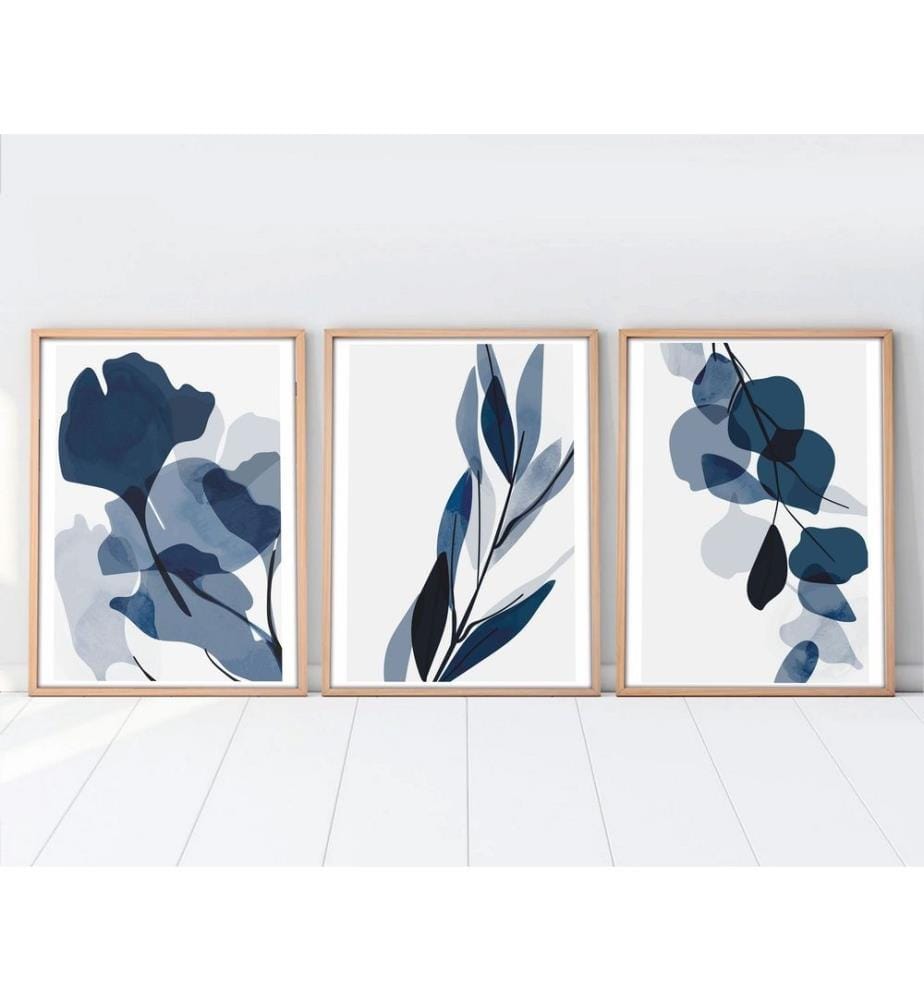 Wallxpert Decorative Framed MDF Painting, 3 Piec… | DeinDeal