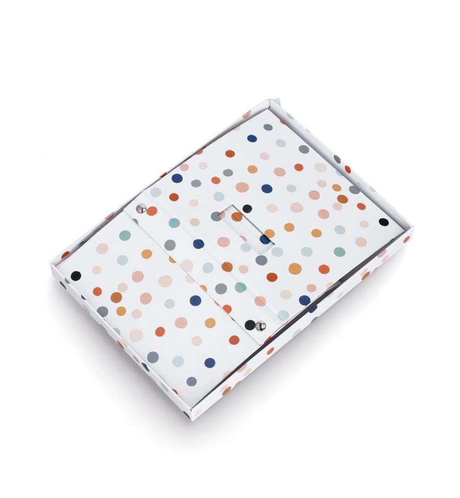 Zeller Dots Storage Box - Recycled cardboard | DeinDeal