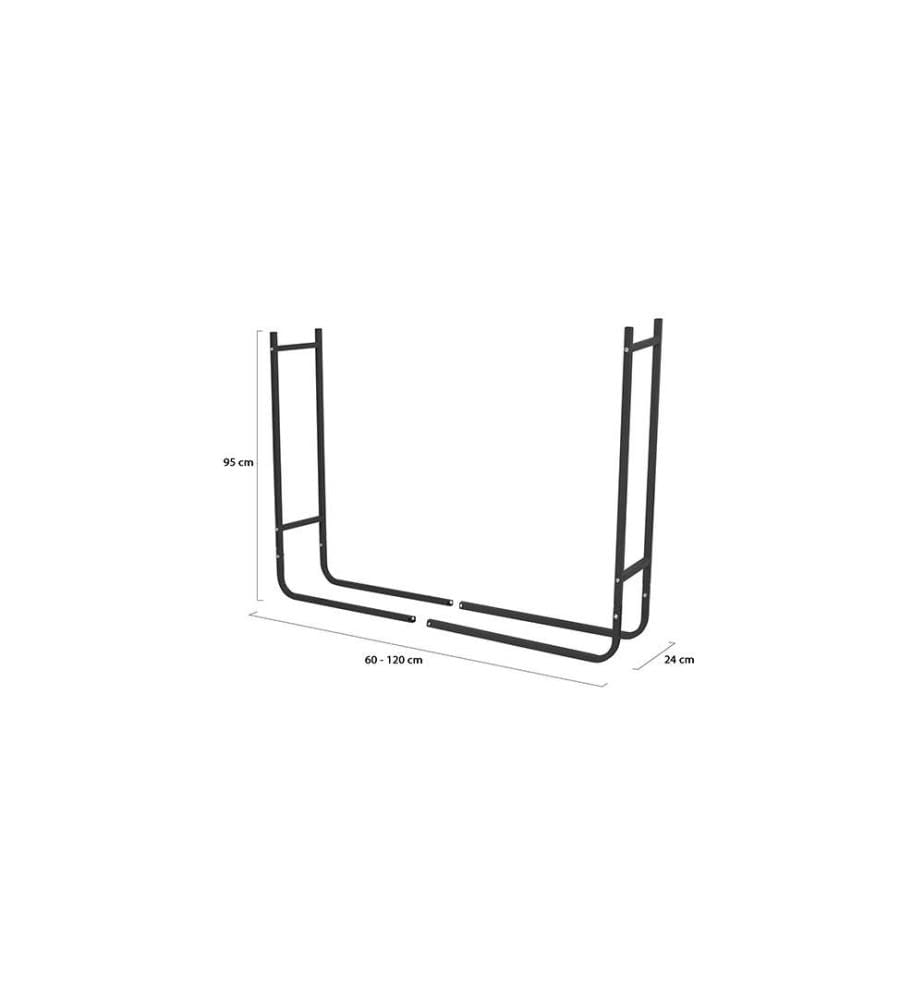 Jardikt Ausziehbares Holzscheit-Gewächshaus auf … | DeinDeal