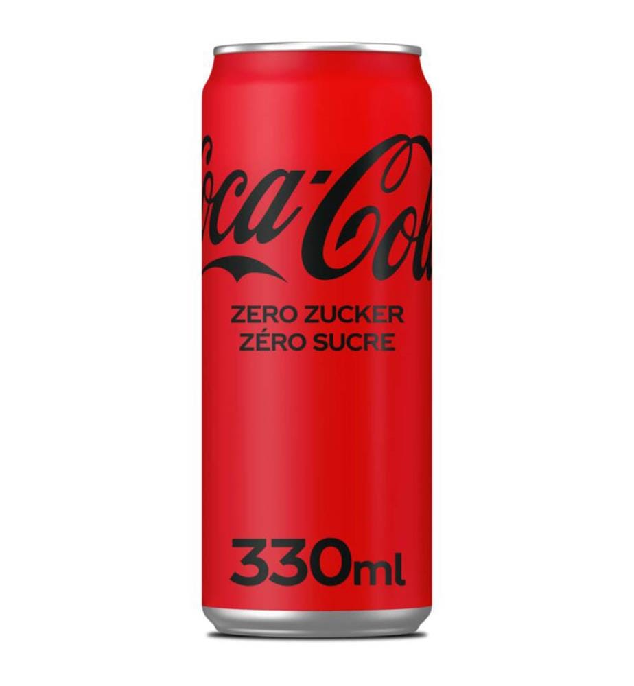 24x Coca Cola Zero, Cans - 330 ml Coca Cola | DeinDeal