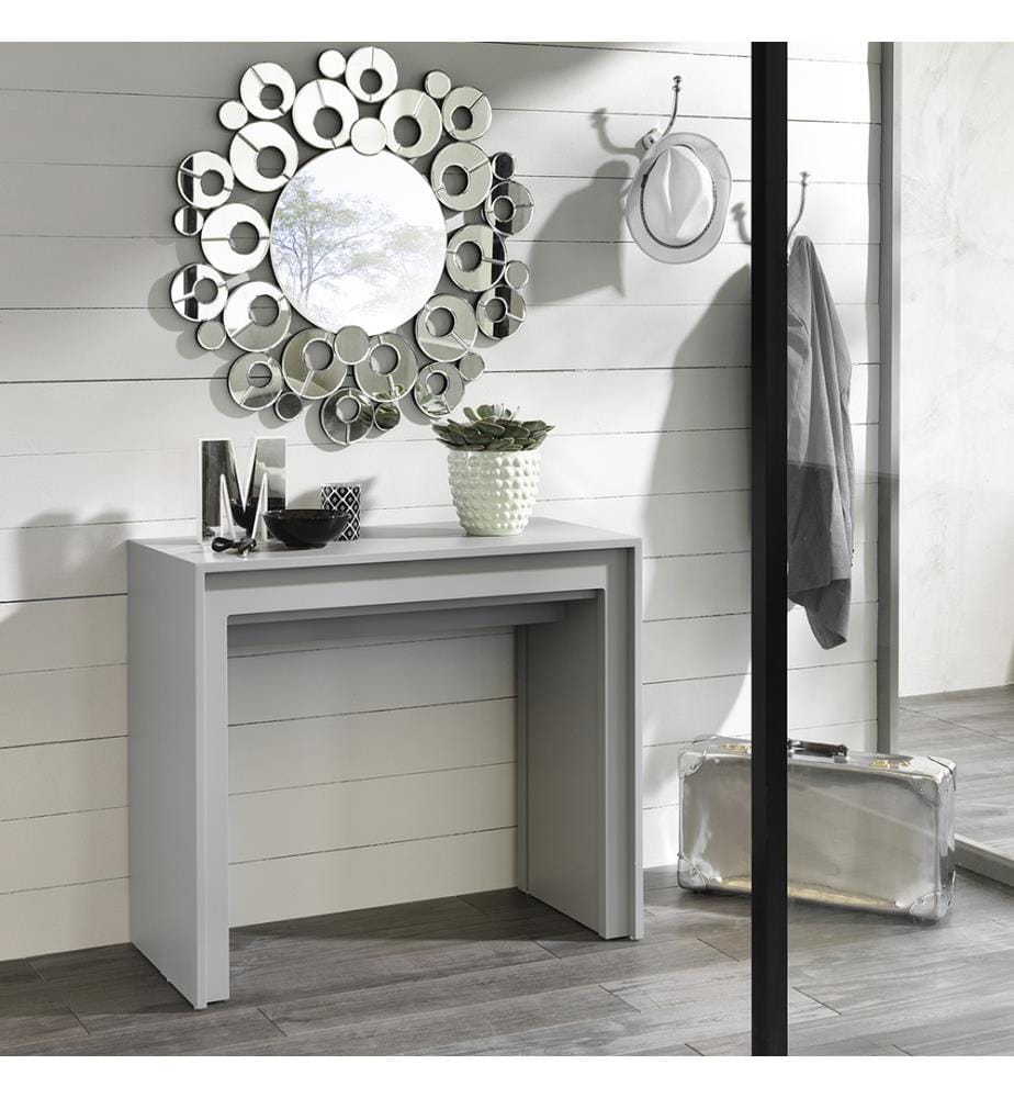 Stones Extendable Console 42,5/302,5 x 90 cm Pin… | DeinDeal